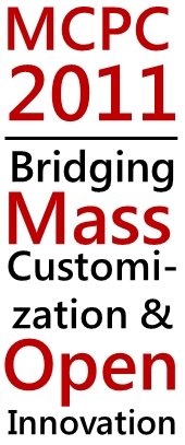 MCPC 2011: Die nächste Weltkonferenz zu Mass Customization and Open ...