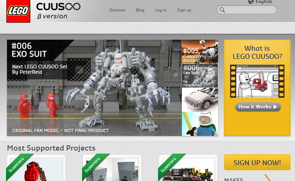 LEGO® CUUSOO User Innovation Platform | Dr. Robert Freund